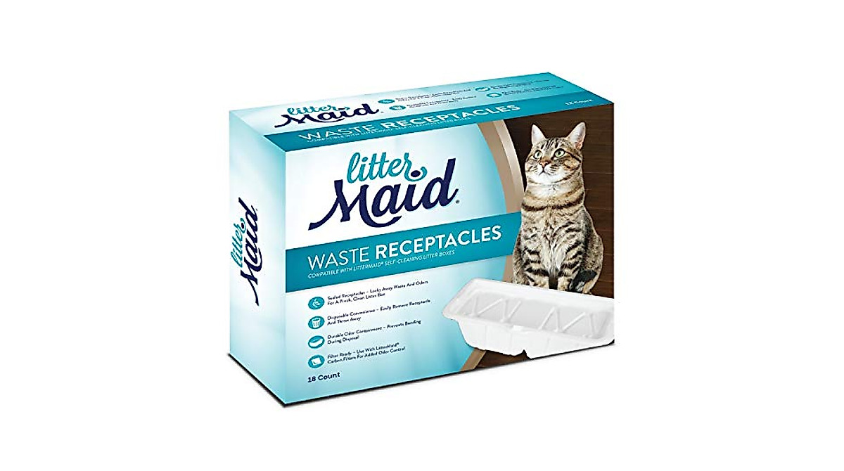 LitterMaid Waste Receptacles for Clean Litter Boxes