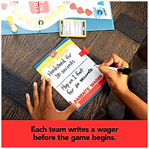 Beat The Parents Classic Family Trivia Game, Kids Vs Parents, with 25 Bonus Cards for Ages 6 and up (Amazon Exclusive)