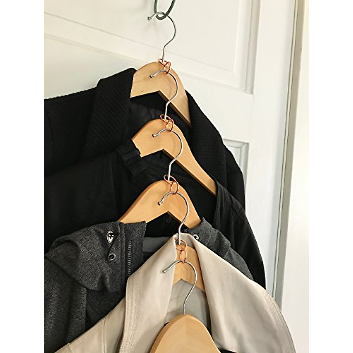 Three by Three Seattle Cliffhanger Coat Hook, Chrome (24509)