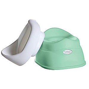 Little Chicks Easy-Clean Potty Training Toilet Chair, Built in Splash Guard and Slip Resistant - Model CK055