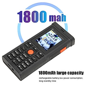 Diydeg Vintage Retro Brick Mobile Phone, Dual Card Dual Standby 2G Big Unlocked Cell Phone for Seniors with 1.7" Screen, Bluetooth, 1800mAh Battery, Quad Band, GSM