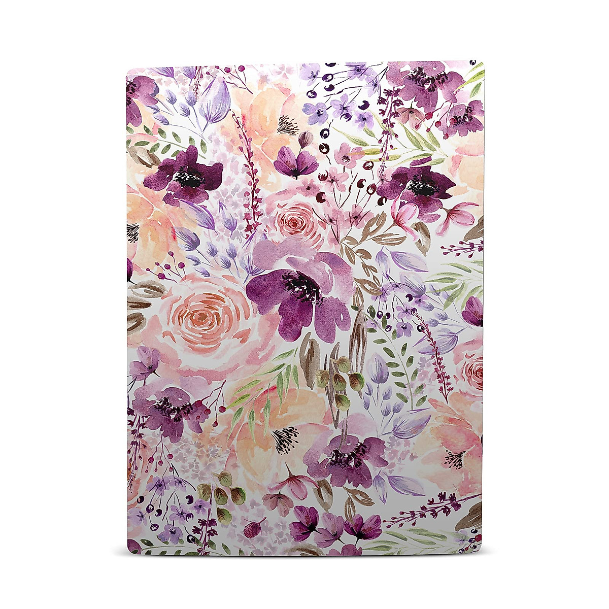 Head Case Designs Officially Licensed Anis Illustration Floral Chaos Art Mix Vinyl Faceplate Sticker Gaming Skin Decal Cover Compatible With Sony PlayStation 5 PS5 Digital Edition Console