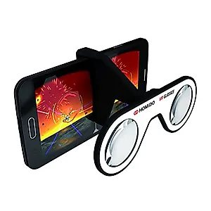 Homido Mini Virtual Reality Glasses for Smartphone Foldable VR Headset Compliant with iPhone & Android Cell Phone Vr Games and 3D Movies