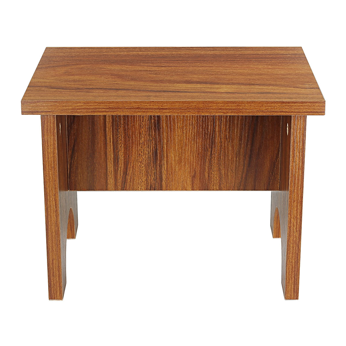 VALIANTOIN Wooden Step Stool for Adults and Kids 500lbs Capacity Utility Footstool with Non-Slip Pads for Bedside Washroom Kitchen or Garden