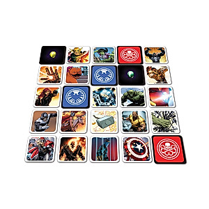 USAopoly Marvel Codenames | Based On The Hit Social Word Game Codenames | Relive Memorable Moments From The Marvel Comic Universe | Fun Board Game For The Whole Family
