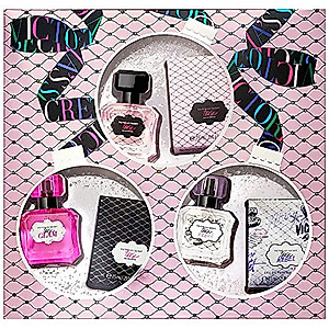Victoria's Secret Tease Eau de Parfum 3-Piece Mini Spray Set for Women (Tease, Tease Glam, Tease Rebel)