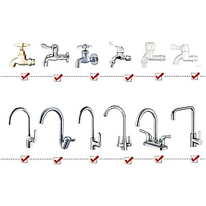 Sink Spray Hose with Retainer,Portable Sink Hose Faucet Sprayer, Shampoo Sprayer Handheld Hose Faucet Shower Head Spray Hose for Bathing Baby,Pets,Washing Hair,Rinsing Vegetables (78 inch)