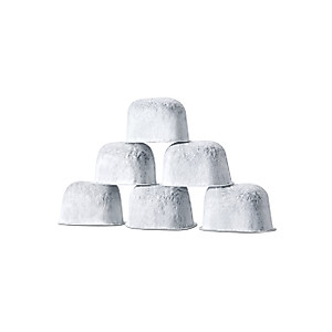 6-pack Replacement Charcoal Water filter Cartridges with Starter Kit Combo for Keurig single brewing system and some models of Breville by Geesta