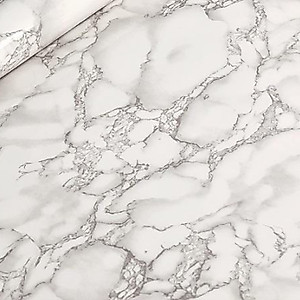 Shelf Liner Modern Waterproof Vinyl Self Adhesive Wallpaper Marble Contact Paper Kitchen Cupboard Pad