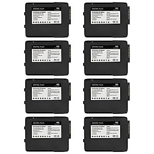 (8PCS) BT-000318 Battery BT-000318-01 Barcode Scanner Battery [Upgraded Capacity] for Motorola Symbol Zebra TC55 TC70 TC75 TC77 TC700H TC700K TC70X TC720L TC75X Barcode Scanner Replacement Battery