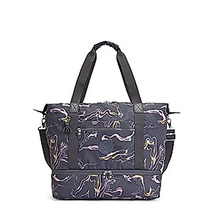 Kipling Art M Weekender Printed Tote Bag Soft Marble