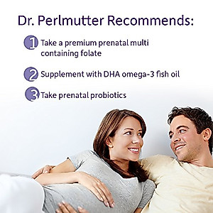 Garden of Life - Dr. Formulated Probiotics Once Daily Prenatal - Acidophilus and Bifidobacteria Probiotic Support for Mom and Baby - Gluten, Dairy, and Soy-Free - 30 Vegetarian Capsules