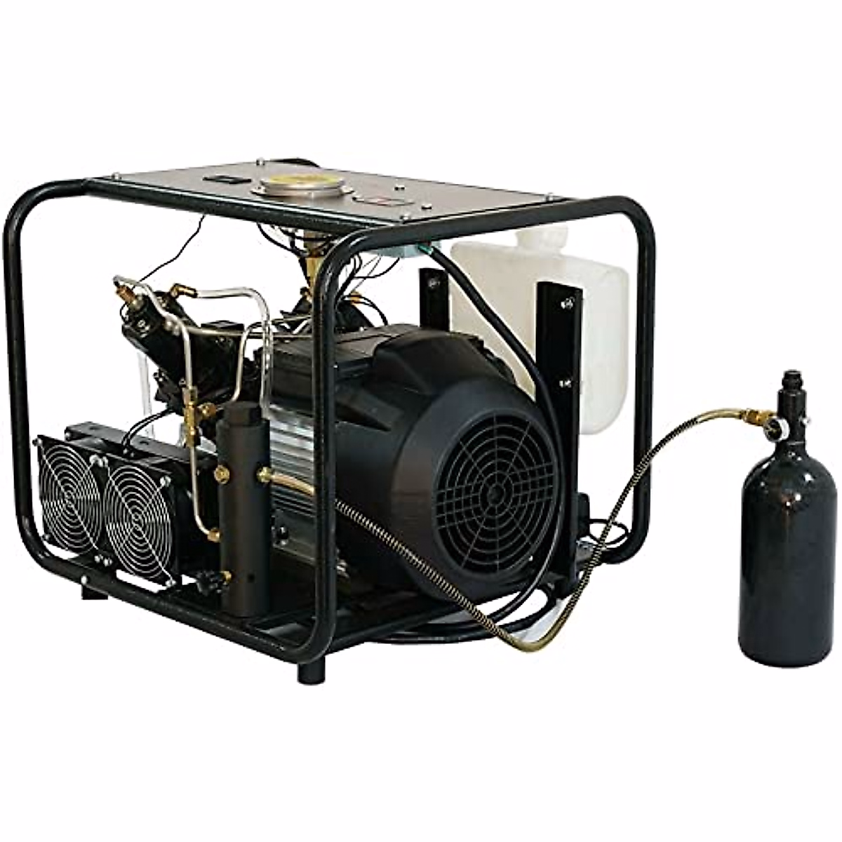 HPDMC High Pressure Air Compressor 110V - 2.2KW / 3HP - 2.1CFM @ 4500psi PCP Paintball Fill Station & Charging System, an Oil Water Separator for Free