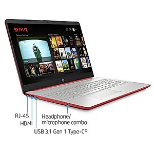 HP 2021 Newest Laptop Computer, 15.6" HD Display,Intel Pentium Dual-core N5000 Upto 2.7 GHz, 8GB DDR4 RAM, 128GB SSD, HD Webcam, HDMI, Bluetooth, WiFi, Win10 S, 10+ Hours Battery, w/Hubxcel Cables
