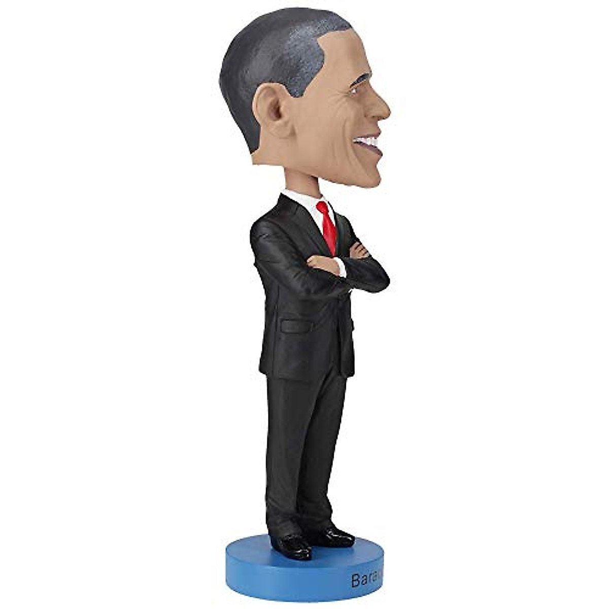 Royal Bobbles Barack Obama Bobblehead, Premium Polyresin Lifelike Figure, Unique Serial Number, Exquisite Detail