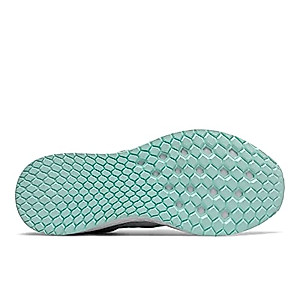 New Balance Women's Fresh Foam Arishi V3 Running Shoe, Grey/Teal, 7.5