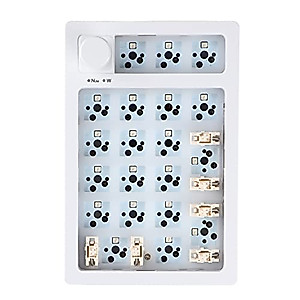 EPOMAKER FEKER JJK21 20 Keys Mechanical Numpad Kit, Gasket Mount Hot Swappable Bluetooth 5.0/2.4GHz/Wired Numeric Keypad with a Rotary Knob, 1500mAh Battery, Compatible with 3/5Pin Switches