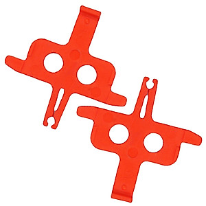 kingsea 12PCS Bicycle Brake Spacer,Disc Empty Pinch,Hydraulic Disc Brake Pads Spacer Instert Bicycle Brake Spacer Disc Brakes Cycling Spare Parts for Shimano,MTB or Road Bike(Type C)