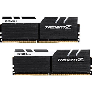 G.SKILL Trident Z Series 16GB (2 x 8GB) 288-Pin DDR4 3200 (PC4 25600) CL16-18-18-38 1.35V Desktop Memory F4-3200C16D-16GTZKW