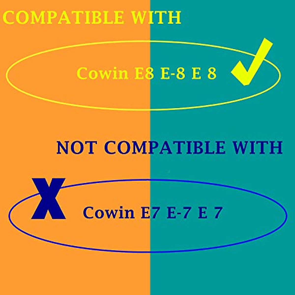 TaiZiChangQin Upgrade Thicker Ear Pads Cushion Memory Foam Replacement Compatible with Cowin E8 E-8 E 8 Headphone (Gray Fabric Earpads)
