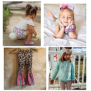 David accessories 7Pcs Mixed Style Bullet Liverpool Textured Fabric Set 4 Way Stretch Spandex Knitting Fabric by Half Yard for Head Wrap Hair Bows Making (Set)