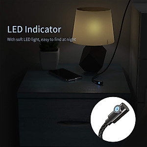 Utotrip Magnetic Charging Cable,(7-Pack,1ft/3ft/3ft/6ft/6ft/10ft/10ft) Magnetic Phone Charger,2-in-1 USB Magnetic Cable Compatible Micro USB,Type C(Black,Gen 1)