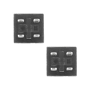 Caltric 2 Cooling Fan Relay Compatible with Polaris 4016819 4011283 4016186