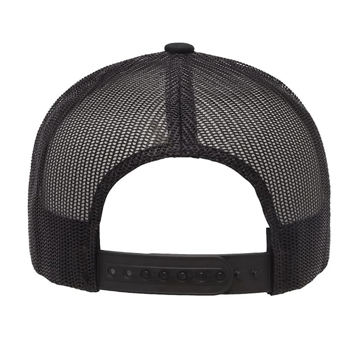 Sequoia Trucker Hat w/National Park Woven Patch (Black/Black)