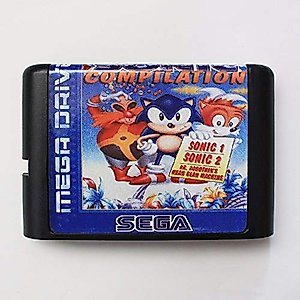ROMGame Sonic Compilation 16 Bit Md Game Card For Sega Mega Drive For Genesis