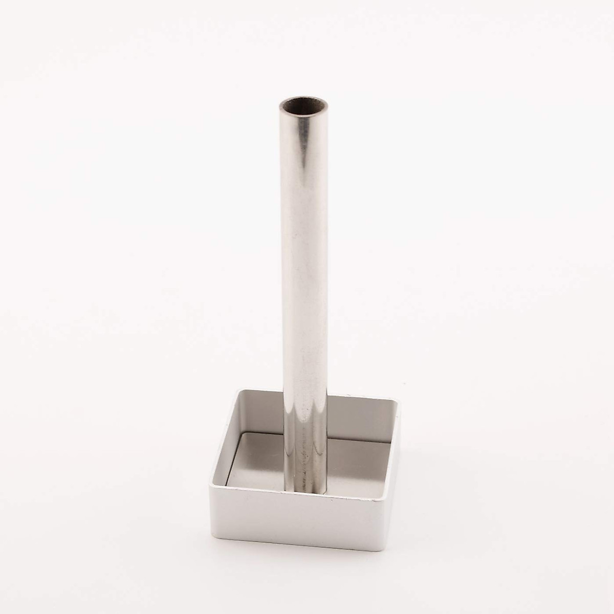 Prettyard Square Shape Aluminium Alloy Pineapple Cake Mold (Small Cake Mold) with Stainless Steel Pusher & Lifter Press Set DIY Dessert Molds Cookie Cutter (10xMolds+1xPress)