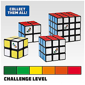 Rubik’s Race, Classic Fast-Paced Strategy Sequence Brain Teaser Travel Board Game Two-Player Speed Solving Face-Off for Adults & Kids Ages 7 and up