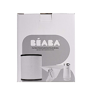 BEABA Air Purifier Filter Replacement, 4 Step Filtration System Pre-Filter, TRUE HEPA Filter, Carbon Filter, Removes VOCs, Odor, Dust, Mold and Dander