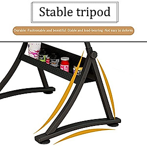 VejiA Glass Drafting Table, Height Adjustable Drawing Desk with Stool, Tiltable Desk Art Table 0°-50°, Tempered Glass Top Painting Desk, Art Craft Work Station, with