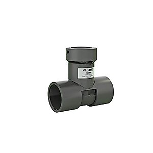 FLOMEC Replacement Tee, 2 inches, for QS200 Meter, Schedule 80 PVC