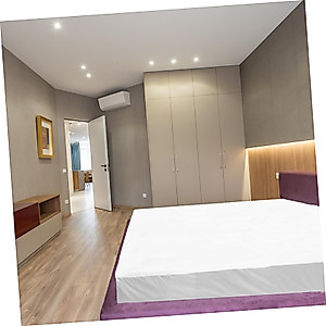 Cabilock Sheet Mattress Cover Pad Cot Pad Double Mattress Waterproof Bed Pad Twin Bed Mattress Double Bed Mattress Topper Mattress Pad Mattress Topper Twin Bed Protector Cotton White