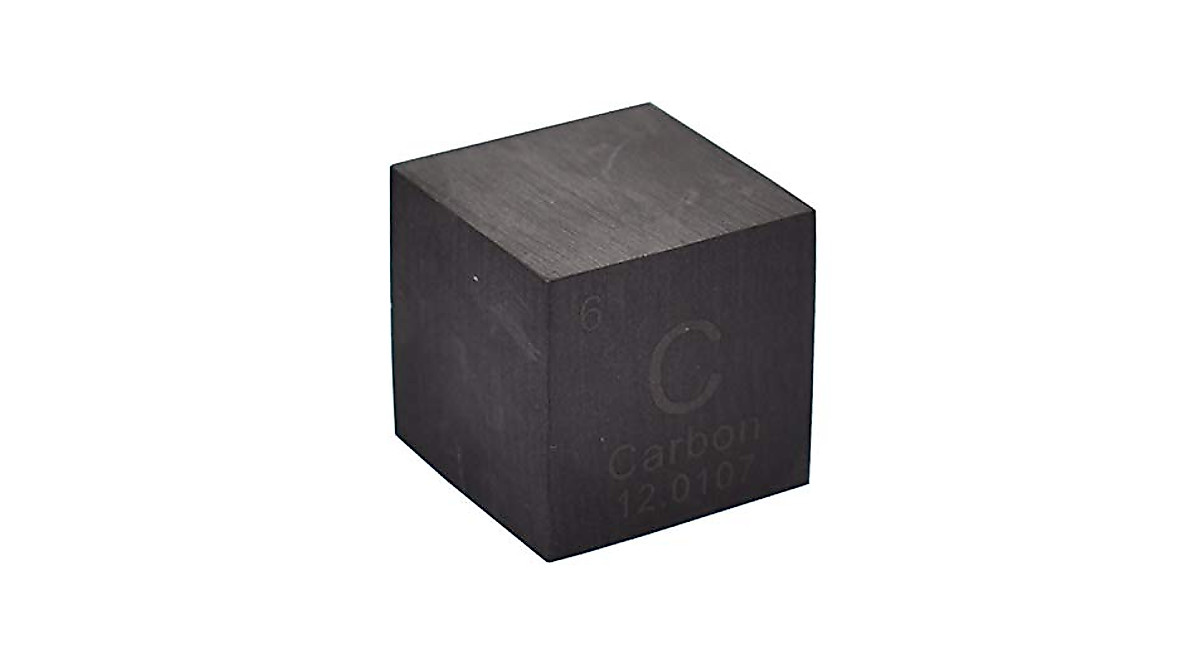 High-Purity Graphite Cube 1 inch for Scientific and Educational Use