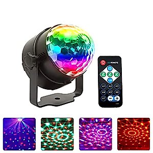 Urtronix Disco Ball Light LED Party Light RGB Stage Lights for DJ, Karaoke, Wedding, Club