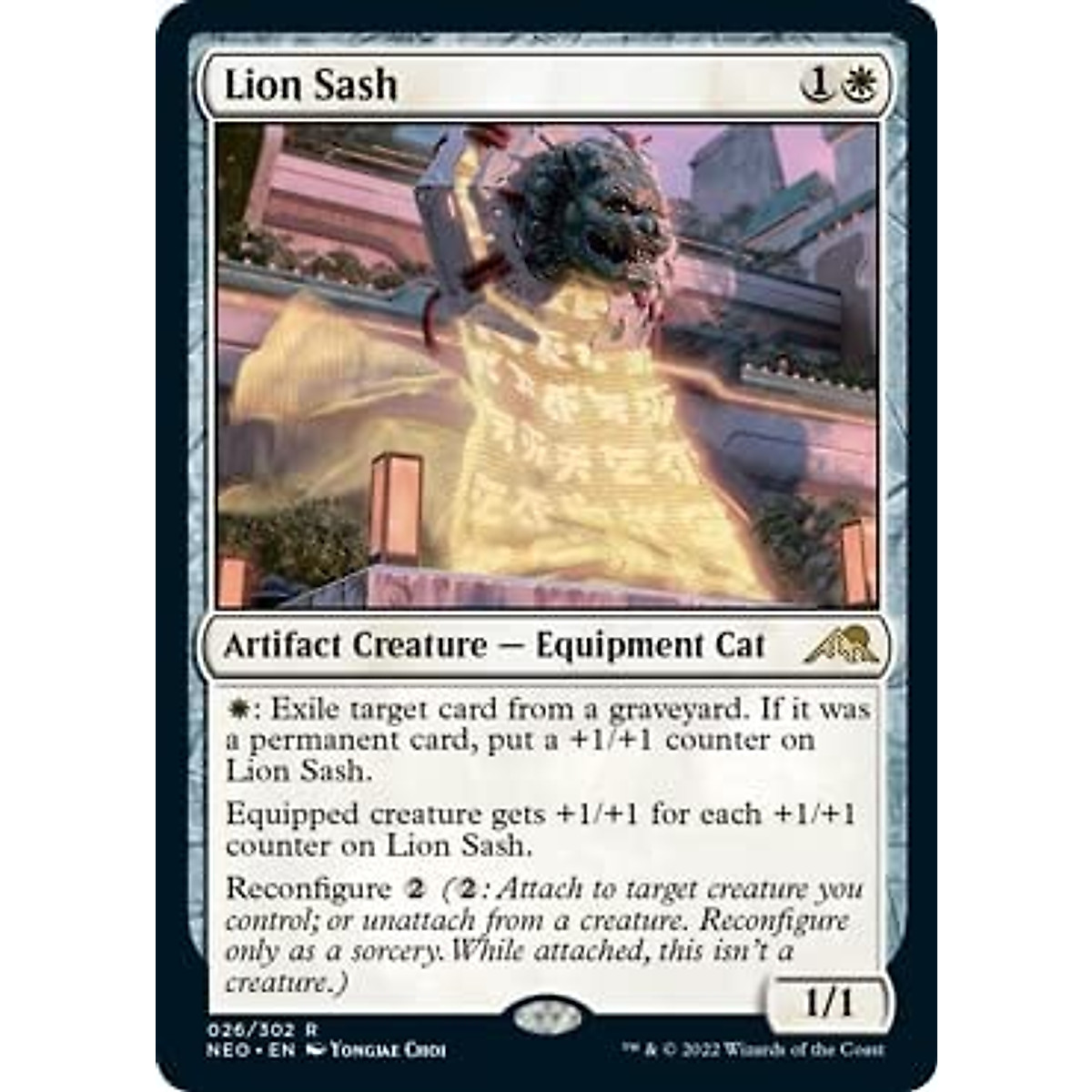 Magic: the Gathering - Lion Sash (026) - Kamigawa: Neon Dynasty