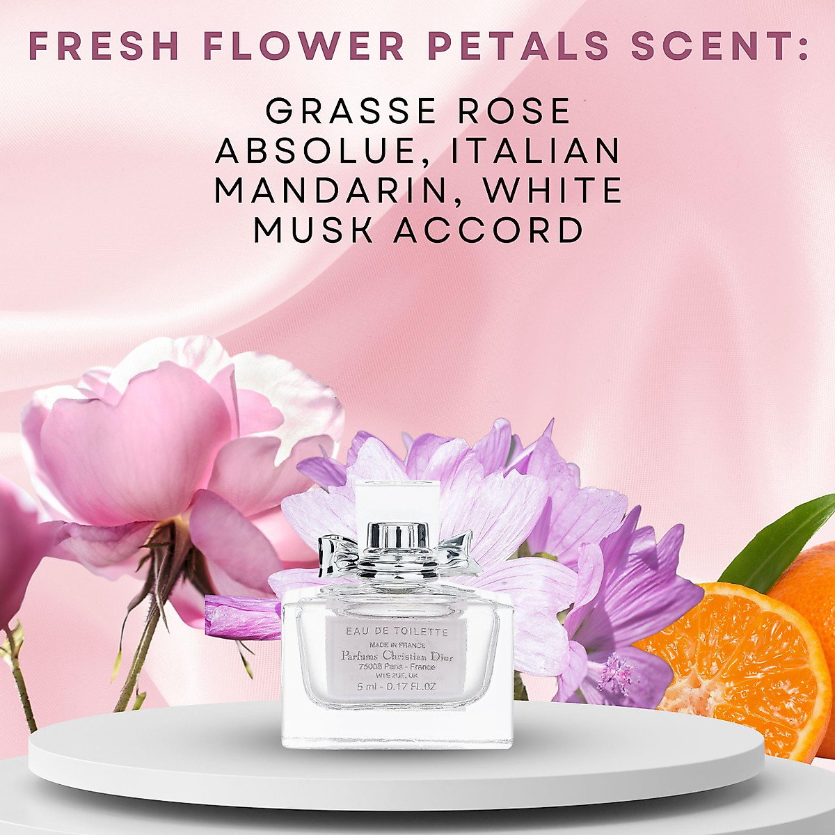 Miss Dior Blooming Bouquet by Christian Dior Womens Travel Size EDT 0.17 oz Splash