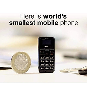 Zanco Tiny t1 World's Smallest Phone Bluetooth GSM Mini Phone with Voice Changer (Limited Stock Available)