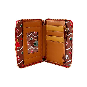Loungefly Peanuts Snoopy Gingerbread Wreath Wallet Snoopy Standard