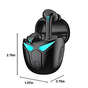 Yeahitch Wireless Bluetooth Headset, Intelligent Noise Reduction, in Ear Sports Game, E-Sports Headset, Super Long Endurance