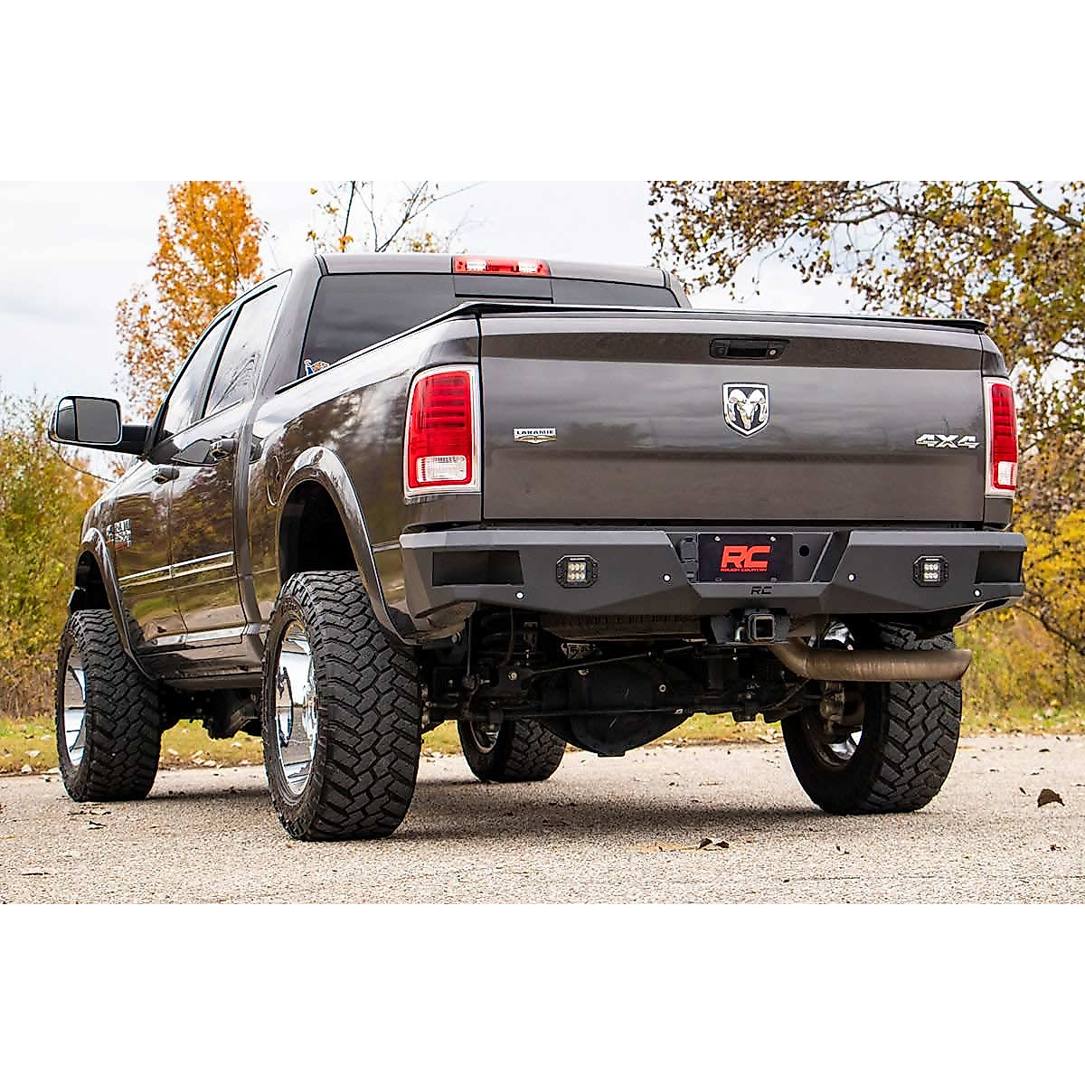 Rough Country Rear Heavy Duty LED Bumper for 2010-2024 Ram 2500/3500-10786A