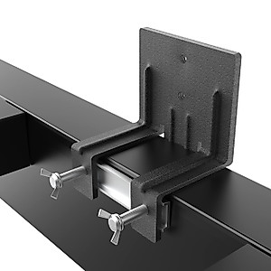 ZhouDaShu 6 Pcs Anti Slip Mattress Gripper, Non-Slip Mattress Gaskets or Metal Bed Frame, Mattress Slide Stoppers, Mattress Slipping Preventer, Bed Frame Holder to Keep Mattress from Sliding -Black