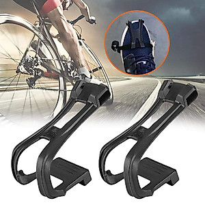 Bike Pedal Straps Clips Mountain Road Bike Pedals Straps Non Skid Toe Clip for Bike Accessory