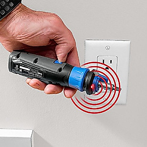 HAMMERHEAD 4V Lithium Rechargeable Screwdriver with Patented Circuit Sensor and 9-Piece Bit Kit with Innovative Bit Grip