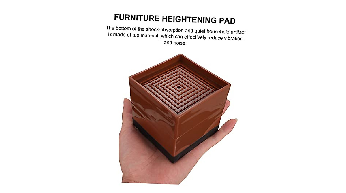 Adjustable Furniture Risers - DOITOOL Bed Boosters