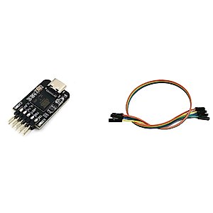 Mini High-Speed DAPLink Debug Probe TYPE-C STM32 ARM Cortex-M MCU JTAG/SWD/CDC Serial Port/Drag-and-Drop Program Keil OpenOCD (DAPLink-HS)