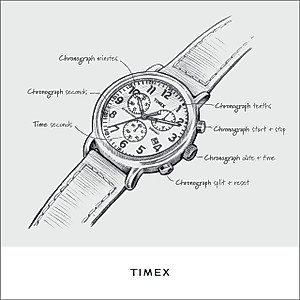 Timex Men's NHL Weekender 40mm Watch – Vegas Golden Knights with Brown Genuine Leather Slip-Thru Strap