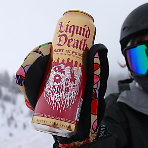 Liquid Death, Rest In Peach Iced Tea, 8-Pack (King Size 19.2oz Cans), Peach Flavored Tea Sweetened With Real Agave, B12 & B6 Vitamins, Low Calorie & Low Sugar